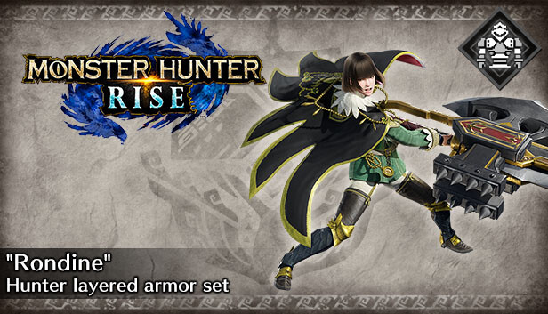 Monster Hunter Rise - "Rondine" Hunter layered armor set on Steam