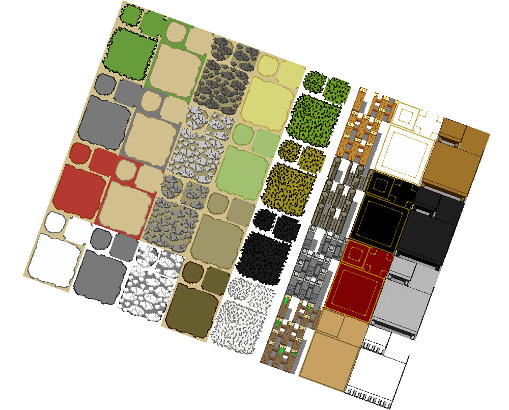 Rpg Maker Mz Pixel Pack 1 Characters Faces Tilesets On Steam