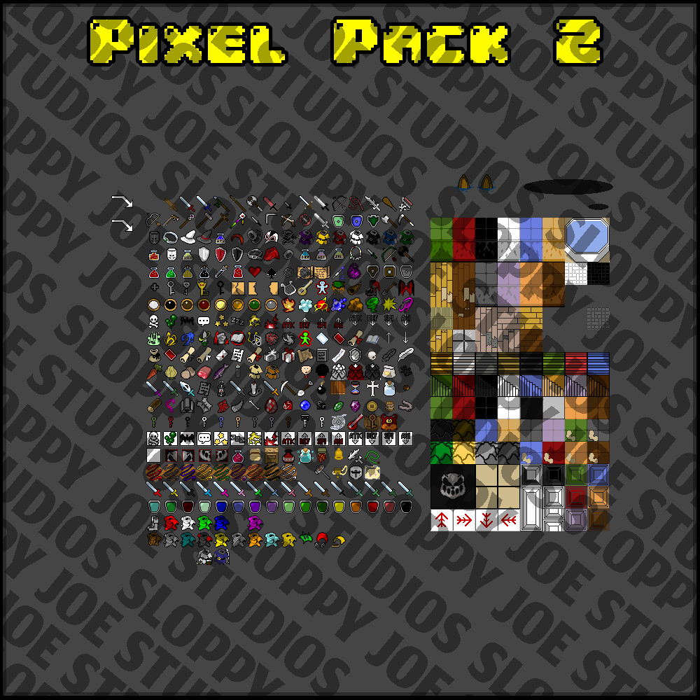 Rpg Maker Mz Pixel Pack 2 Characters Faces Sideview Enemies On Steam