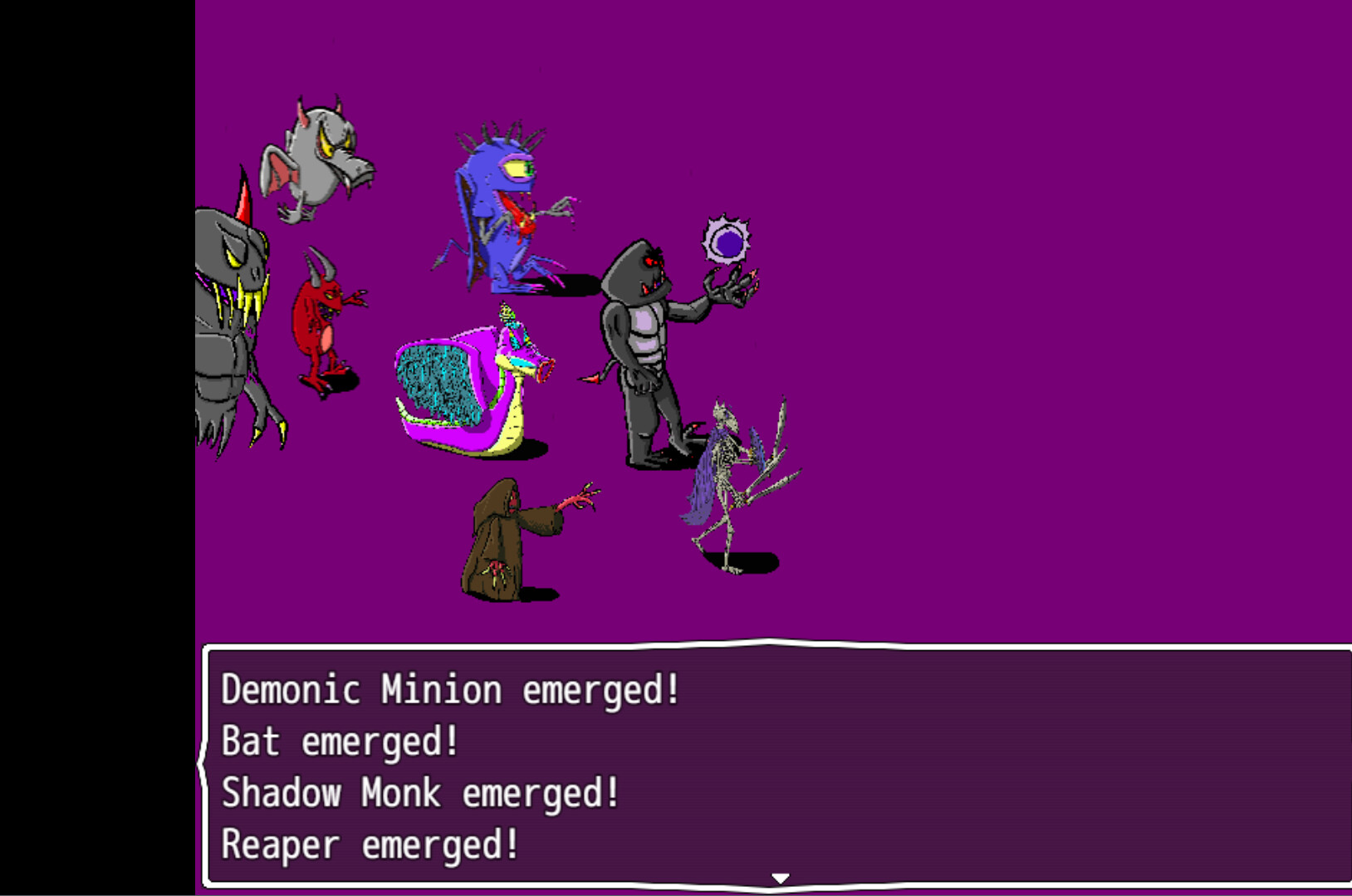 Rpg Maker Mv Pixel Pack 3 Sideview Enemies On Steam