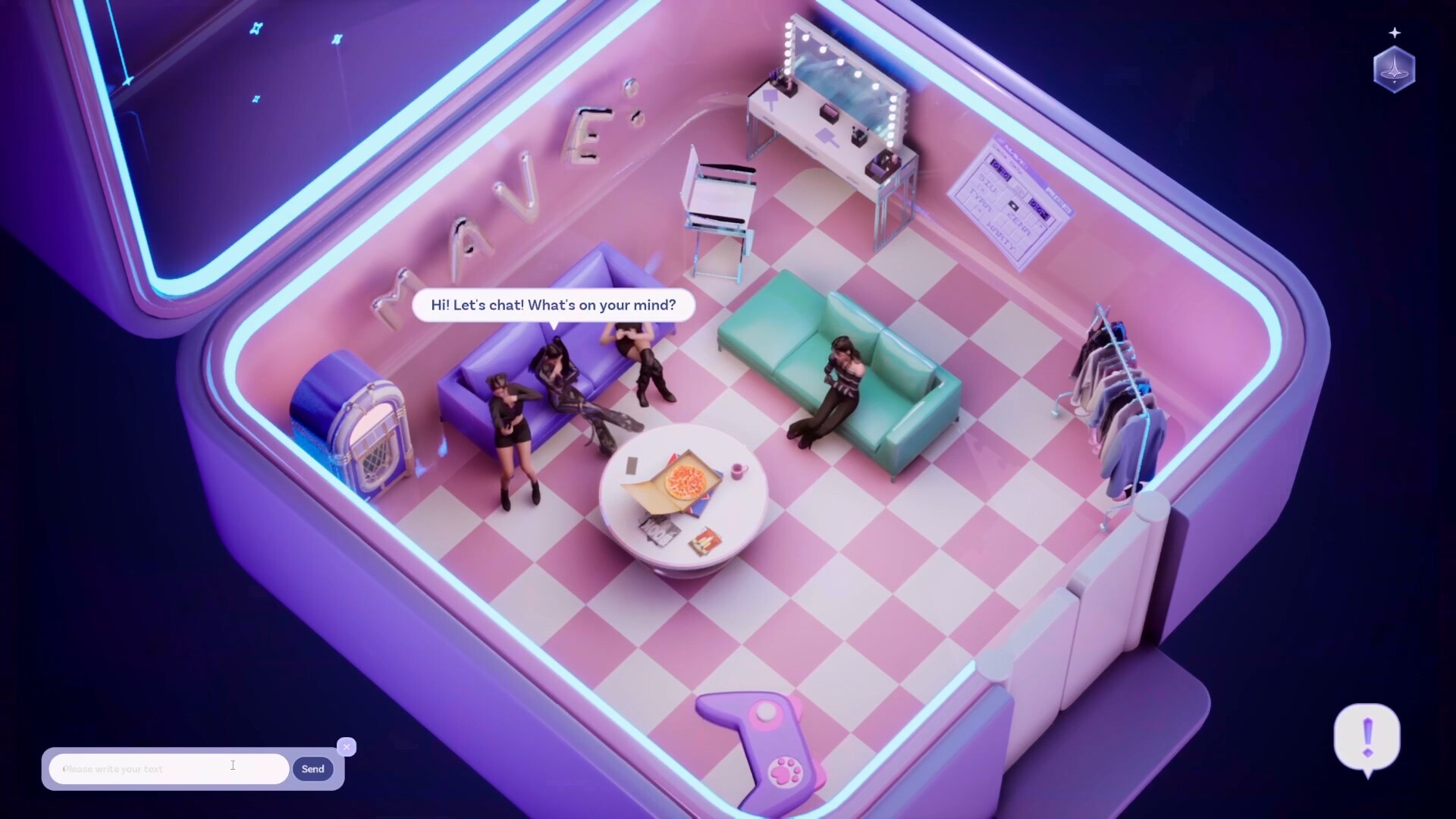 韩国虚拟女团“MAVE”粉丝向游戏(?)《Maveus》Steam页面开放，发行日期待定 - 热点聚焦 - 其乐 Keylol