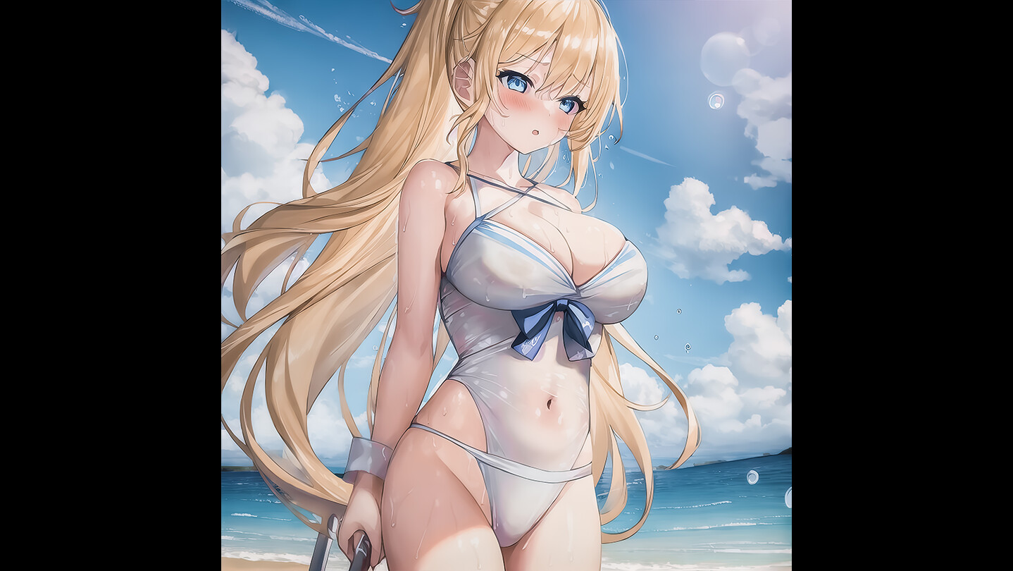 Senpai Puzzle Waifu Summer Kinpatsu Waifus Part 2 On Steam