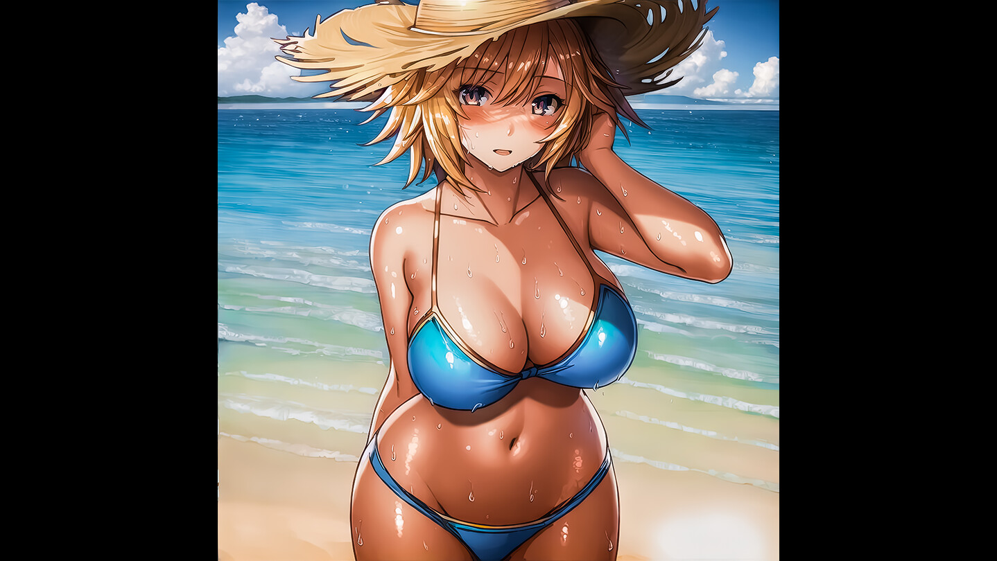 Senpai Puzzle Waifu Summer Kinpatsu Waifus Part 3 On Steam