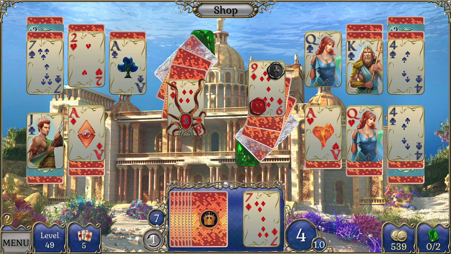 Jewel Match Atlantis Solitaire 4 - Collector's Edition - Keymailer