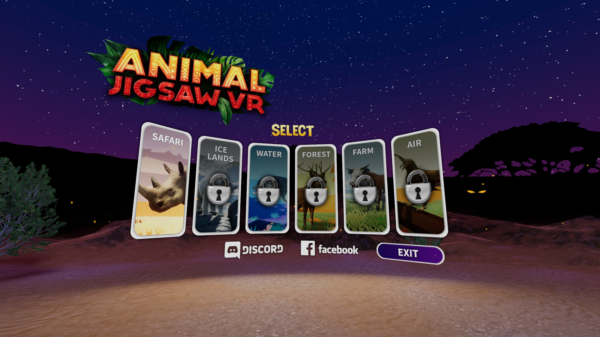 Animal Jigsaw VR on Steam