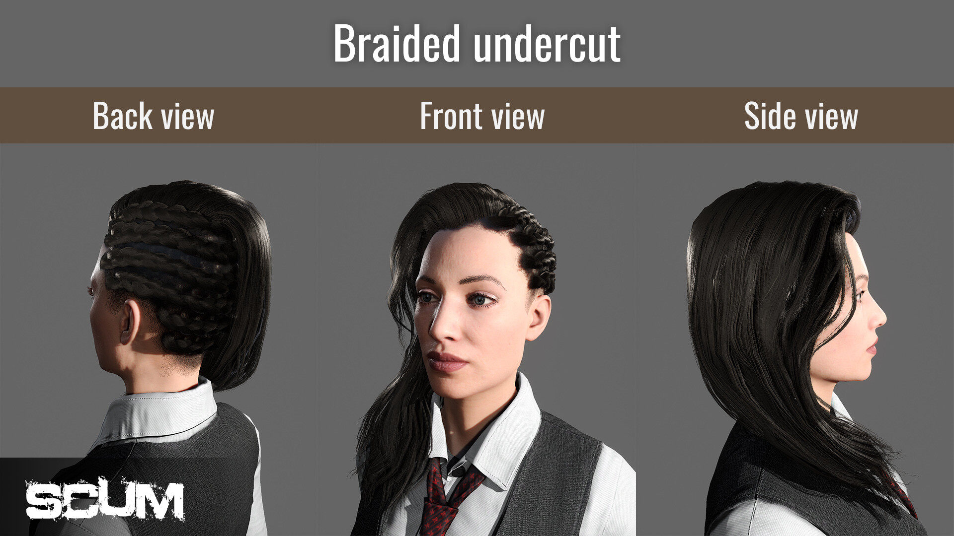 SCUM Female Hair Pack on Steam