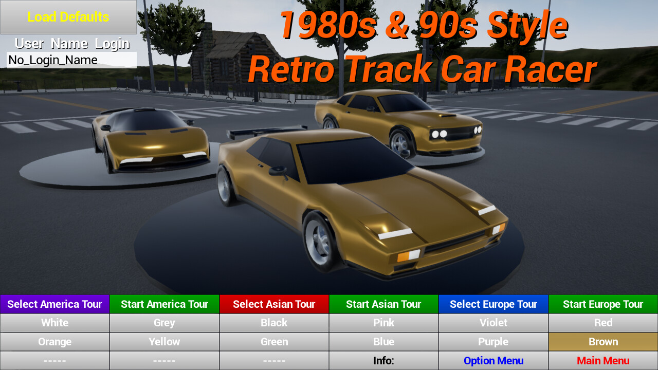 Save 20% on 1980s & 90s Style - Retro Track Car Racer on Steam