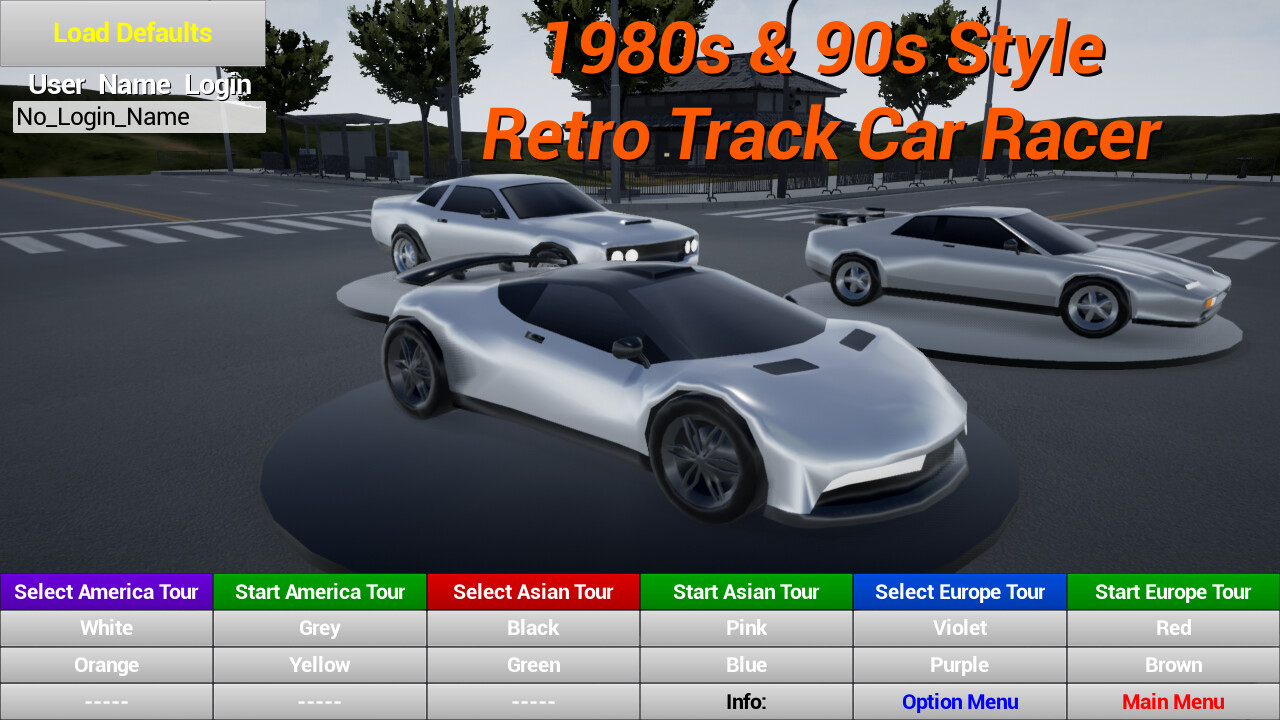 Save 20% on 1980s & 90s Style - Retro Track Car Racer on Steam