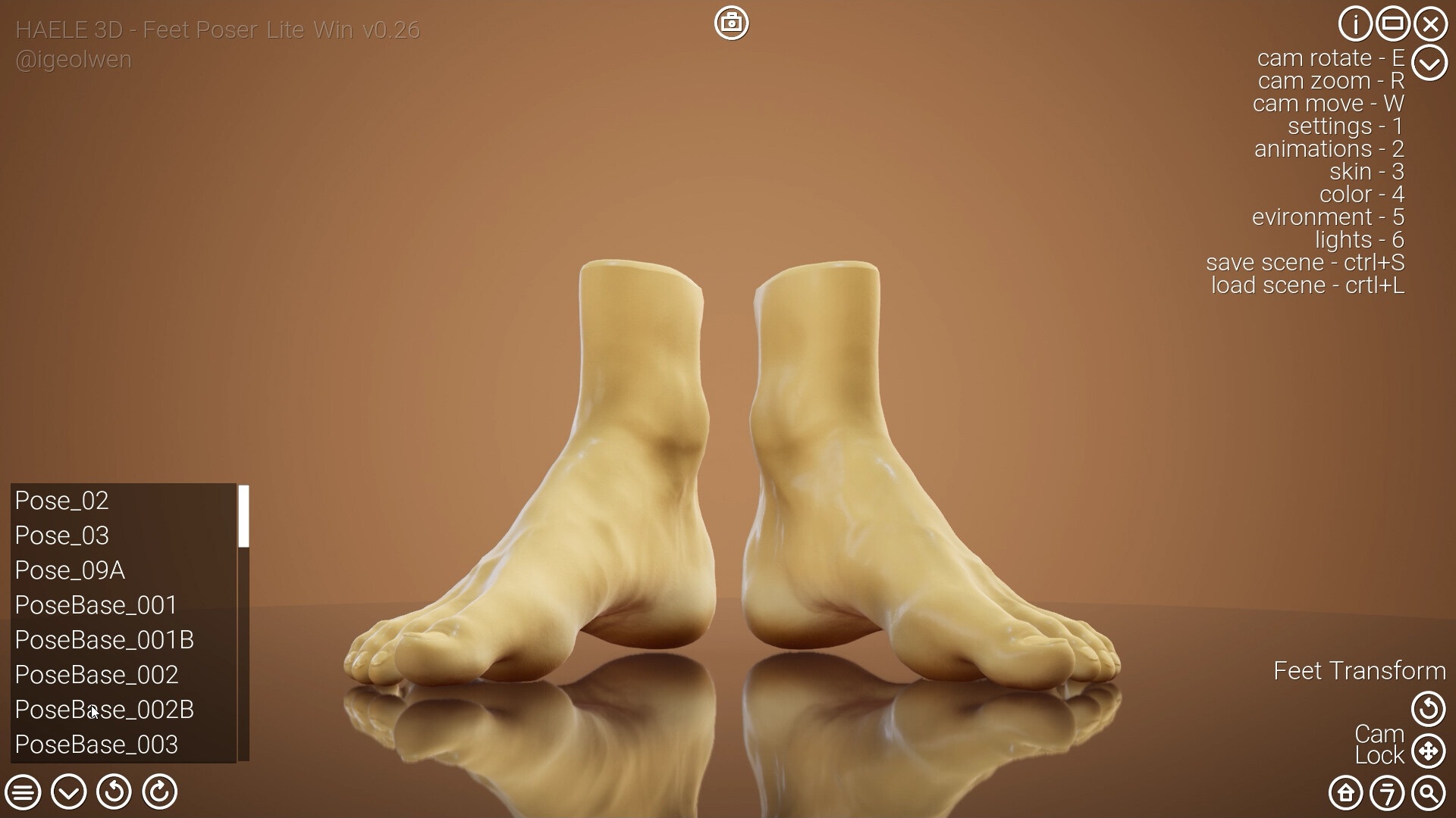 HAELE - 3D Feet Poser - Keymailer