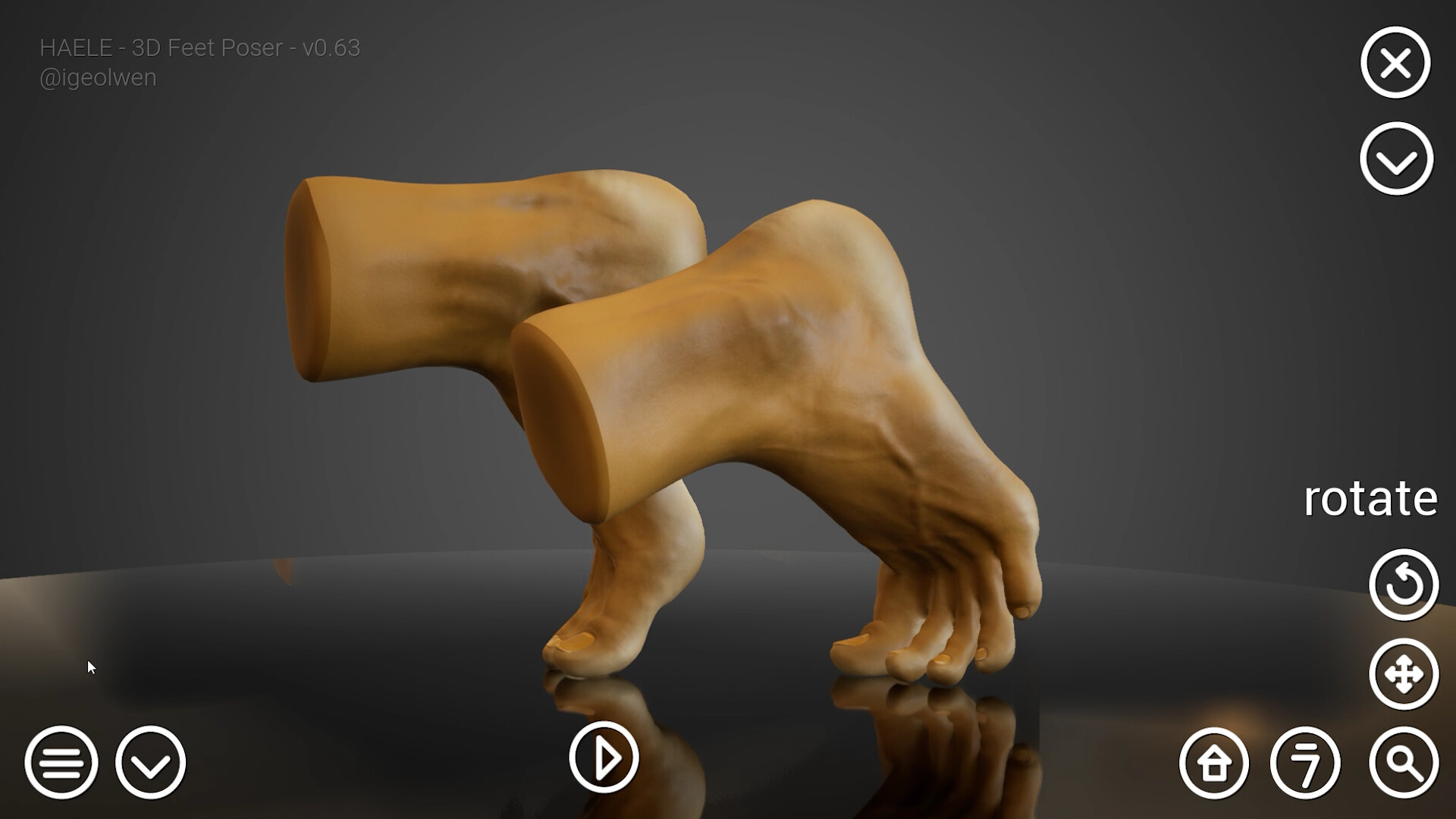 HAELE - 3D Feet Poser - Keymailer