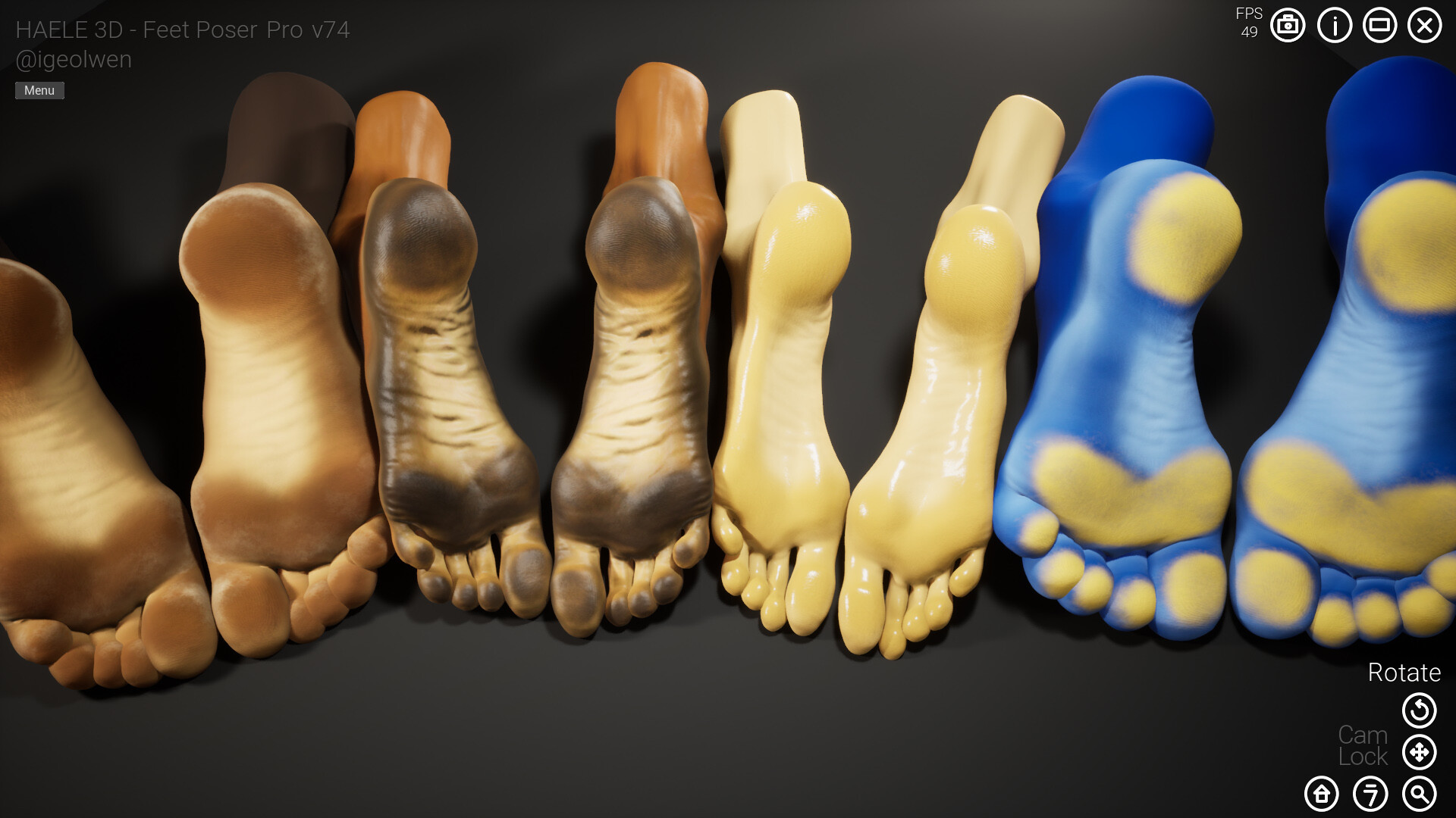 HAELE 3D - Feet Poser Pro | iSteam.net