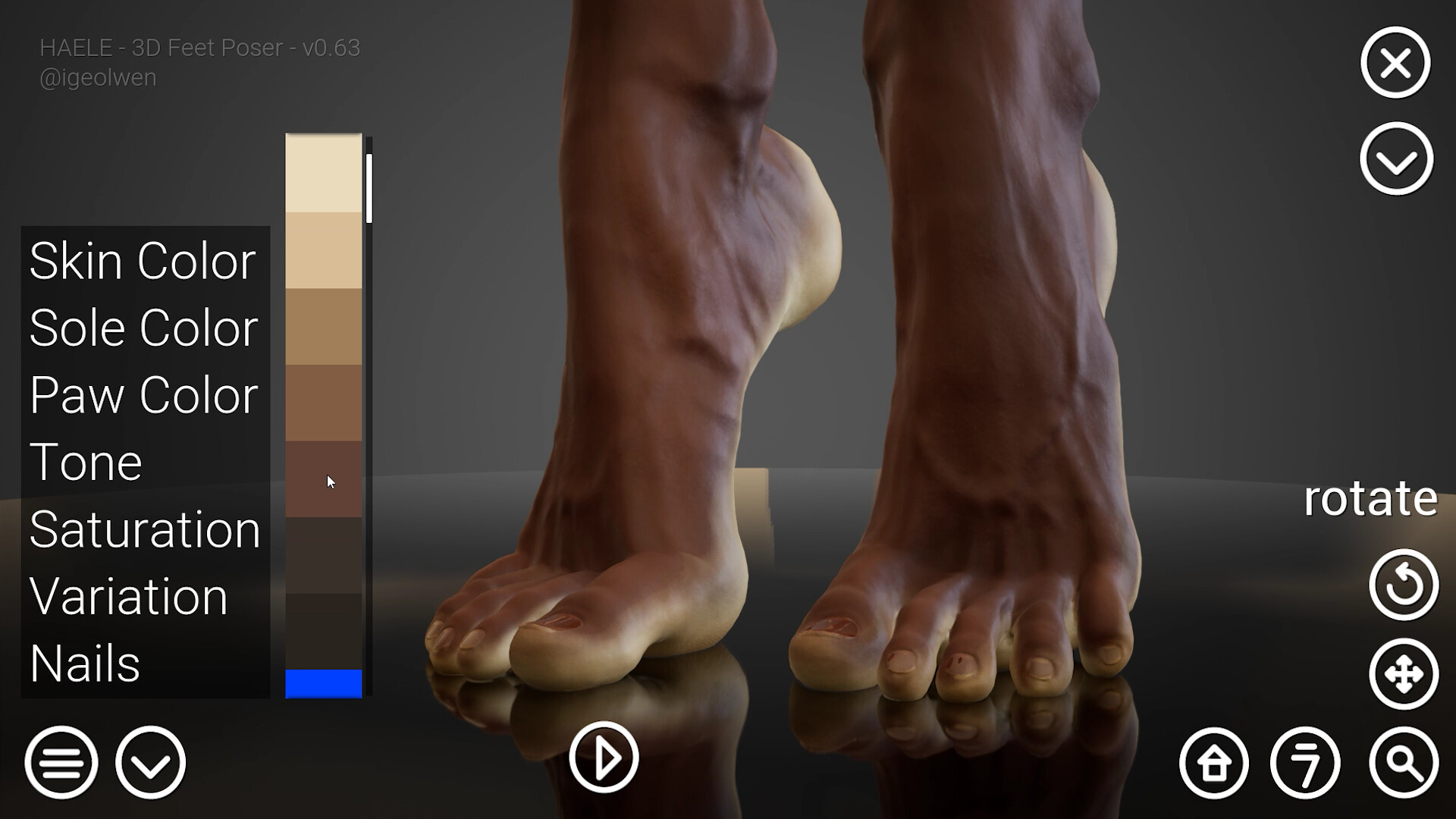 HAELE - 3D Feet Poser - Keymailer
