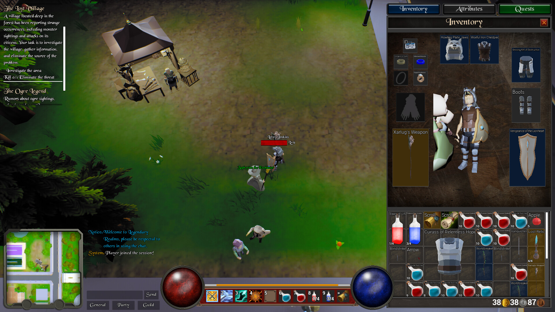 Steam：Legendary Realms: A Fantasy World Odyssey