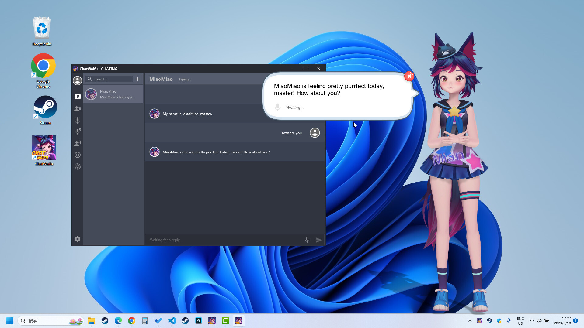ChatWaifu on Steam