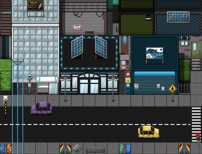 Rpg Maker Vx Ace Sci Fi And Modern Tileset Exterior On Steam