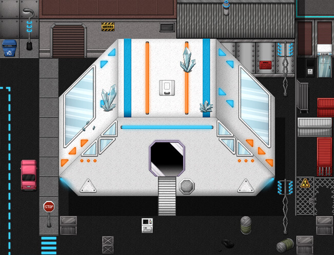 Rpg Maker Mv Sci Fi And Modern Tileset Exterior On Steam