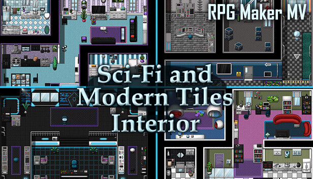 RPG Maker MV - Sci-Fi and Modern Tileset - Interior on Steam