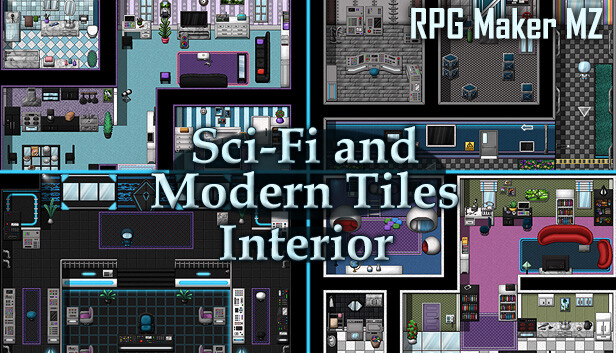 RPG Maker MZ - Sci-Fi and Modern Tileset - Interior on Steam