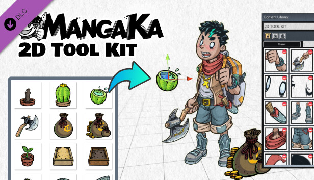 Steam：MangaKa - 2D ツールキット