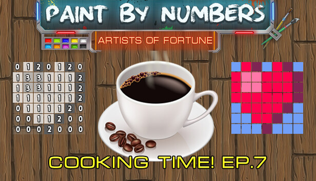 Paint By Numbers - Cooking Time! Ep. 7 on Steam