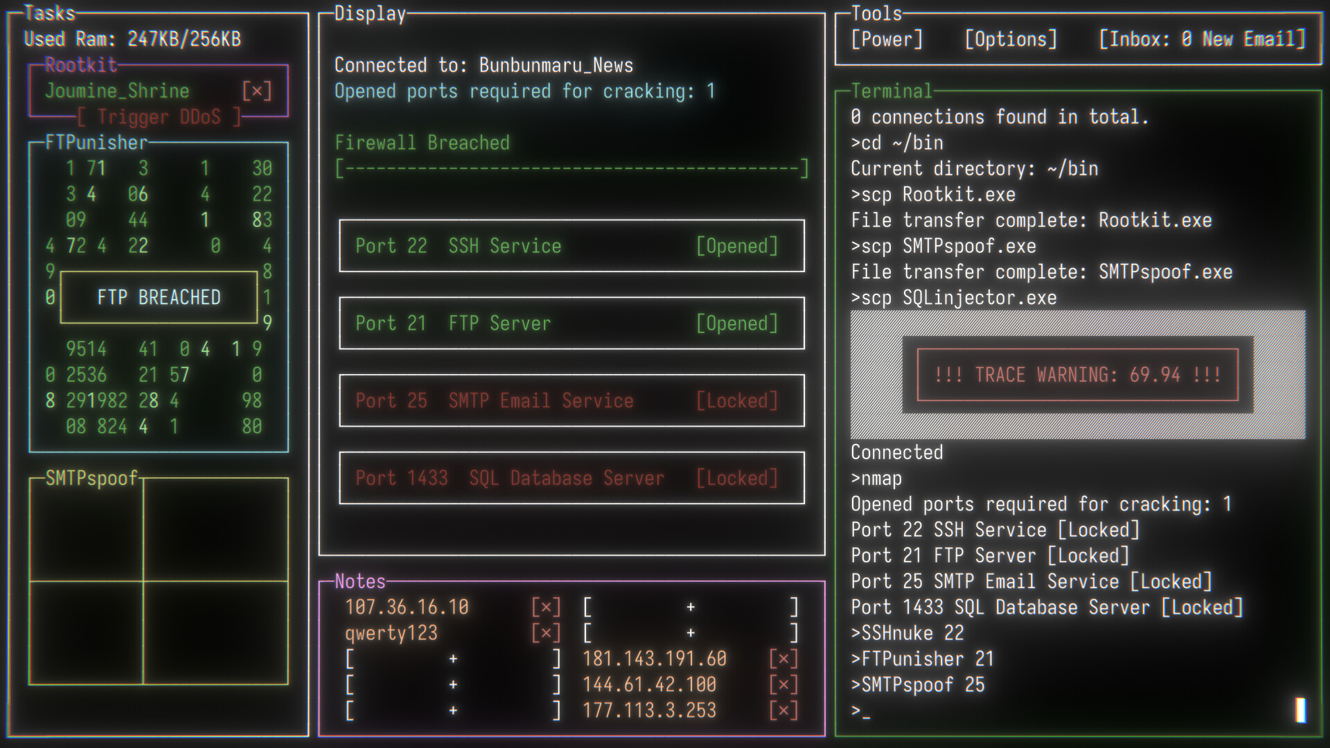 Hifuu OS: Hack Into the Barrier on Steam