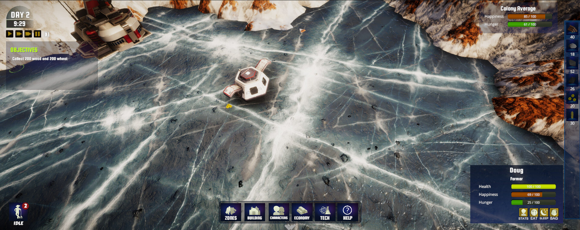 Colonization Simulator on Steam