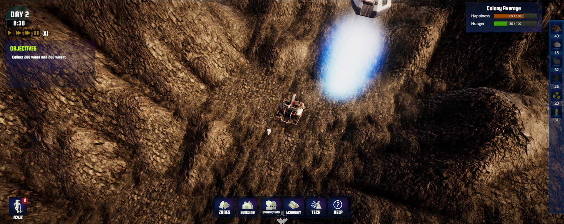 Colonization Simulator on Steam