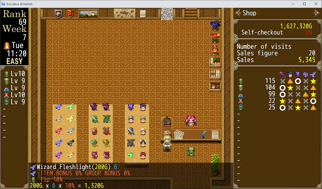 Succubus Alchemist: Transformation, Orgasming Hell on Steam