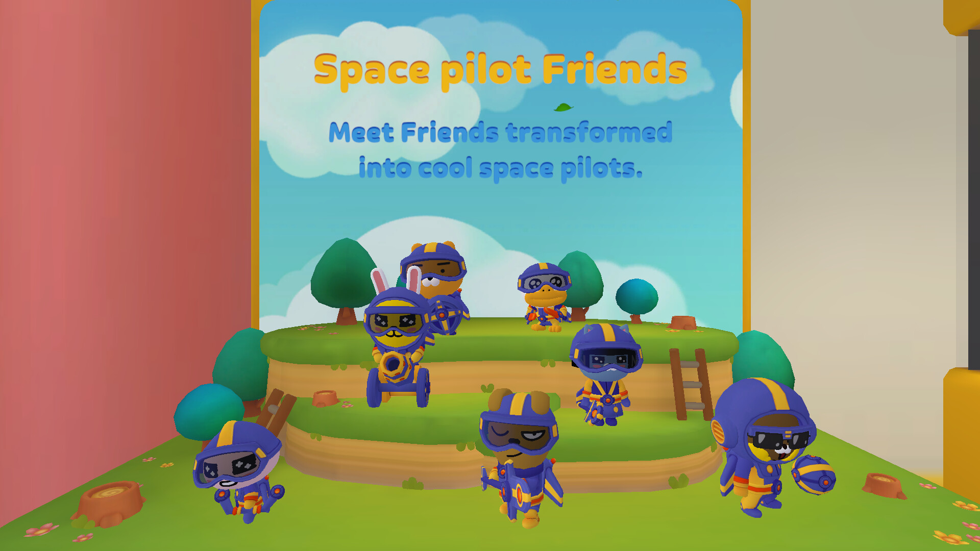 Steam - Friends World - Space pilot Friends