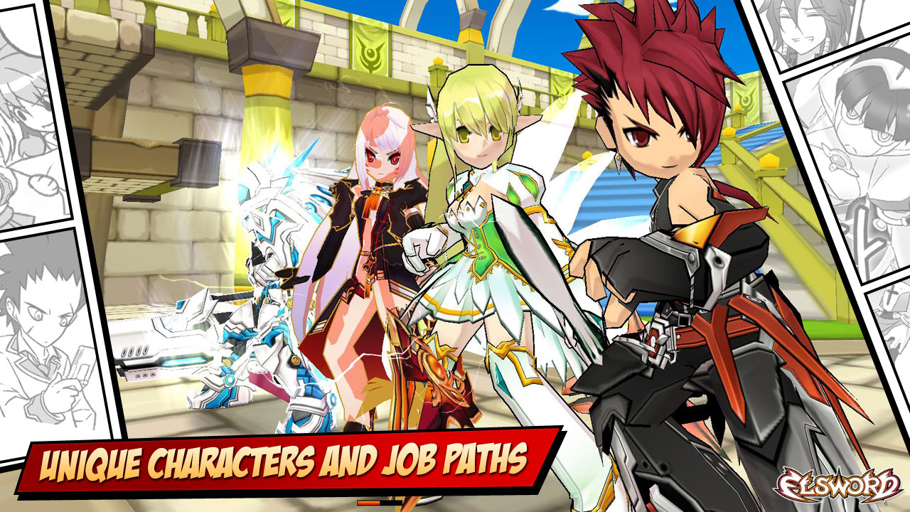 Elsword Characters Job