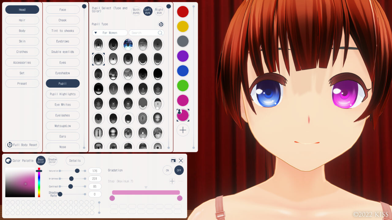 Custom Order Maid 3d25x0 With Kiss Character Edit System On Steam