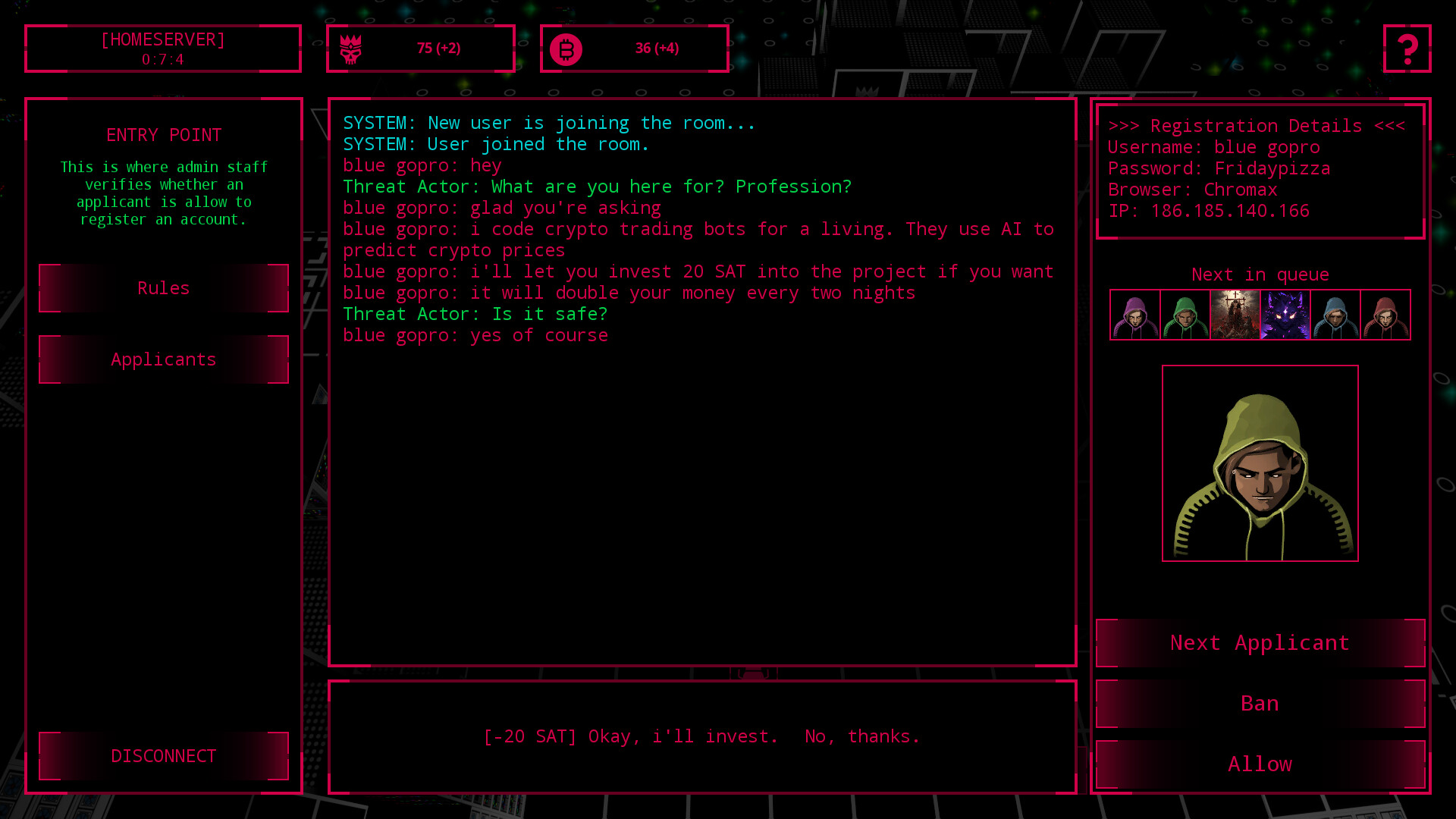 THREAT ACTOR on Steam