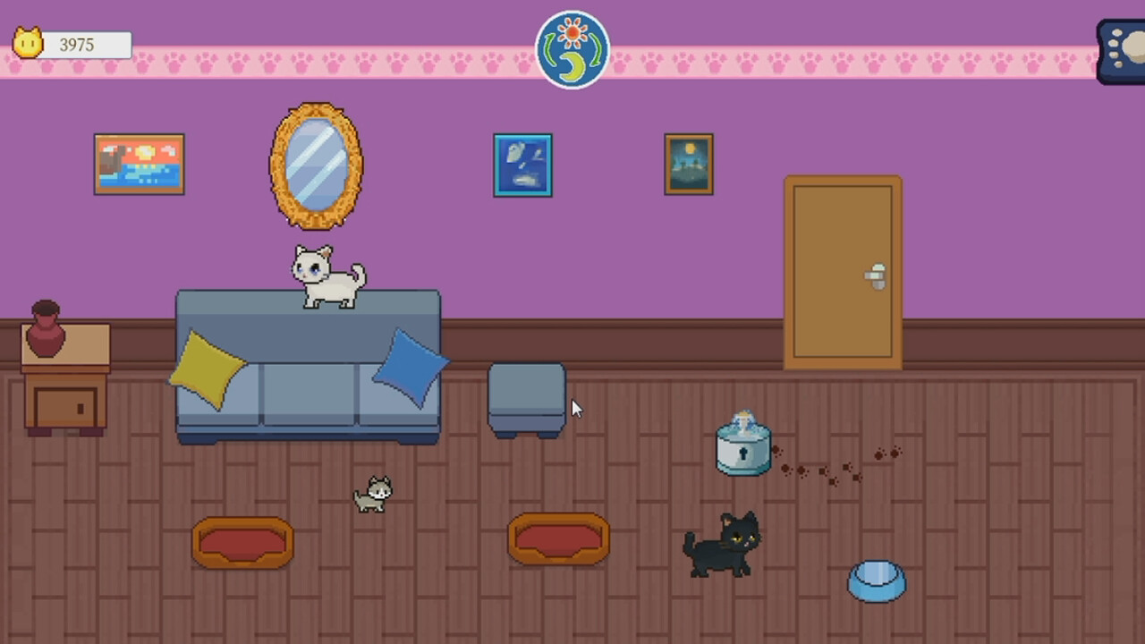 Steam의 마법사의 고양이 사육일지