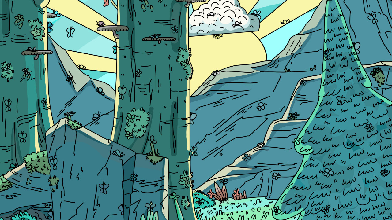 I commissioned some butterflies on Steam