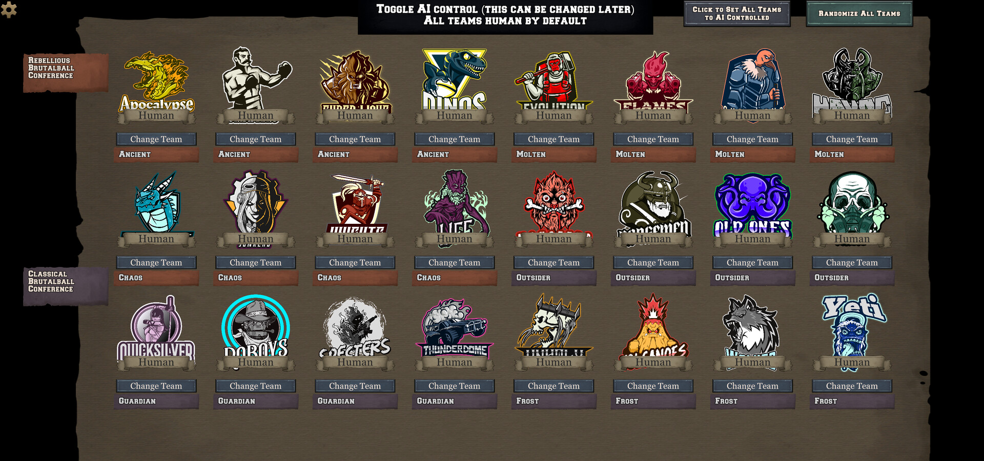 FFFL: Brutalball Manager on Steam