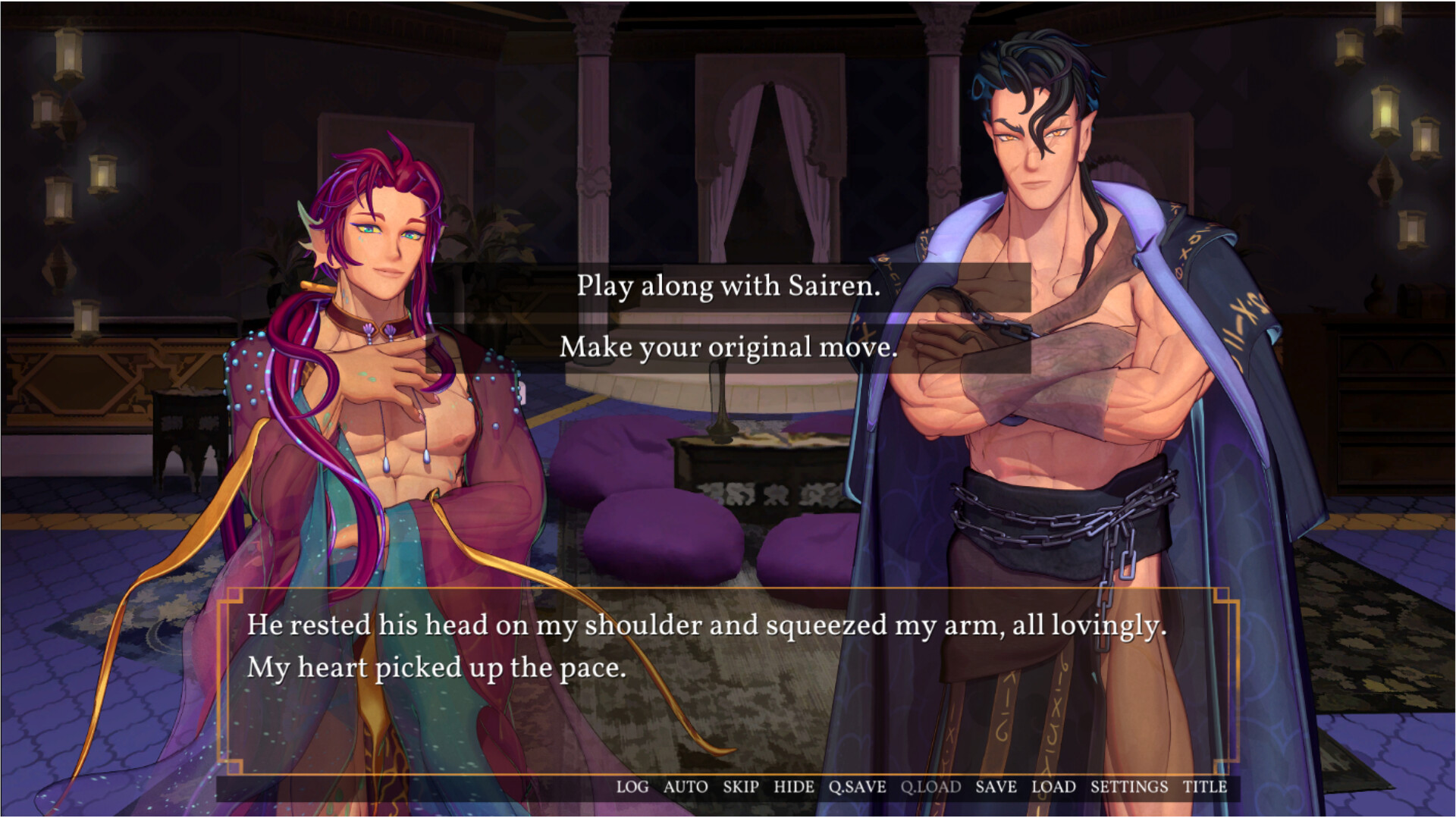 Seduce her Harem on Steam