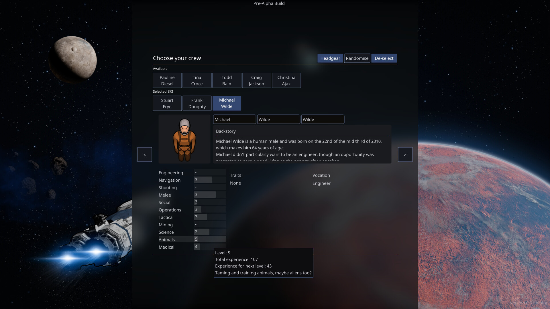 SpaceSlog Custom Character in Game Access on Steam