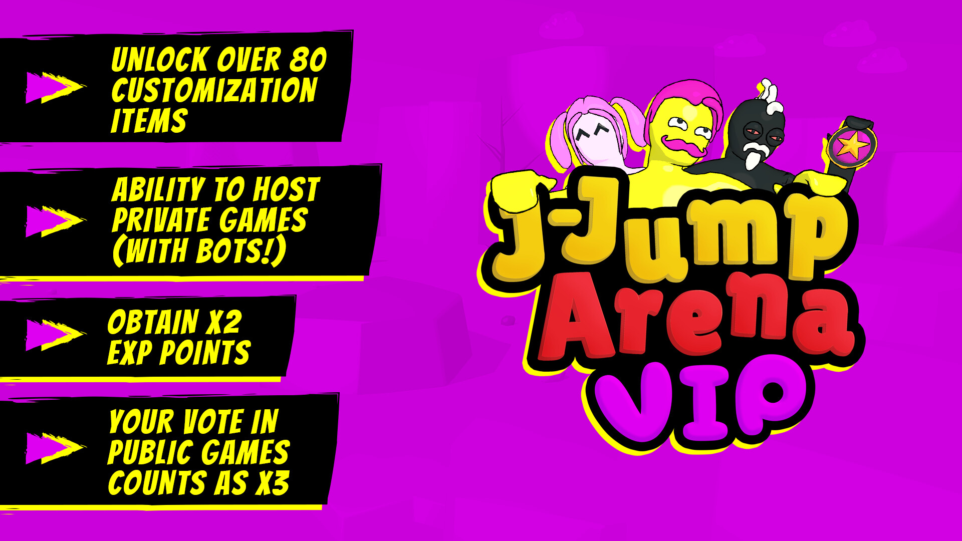 J-Jump Arena - VIP Upgrade - Keymailer