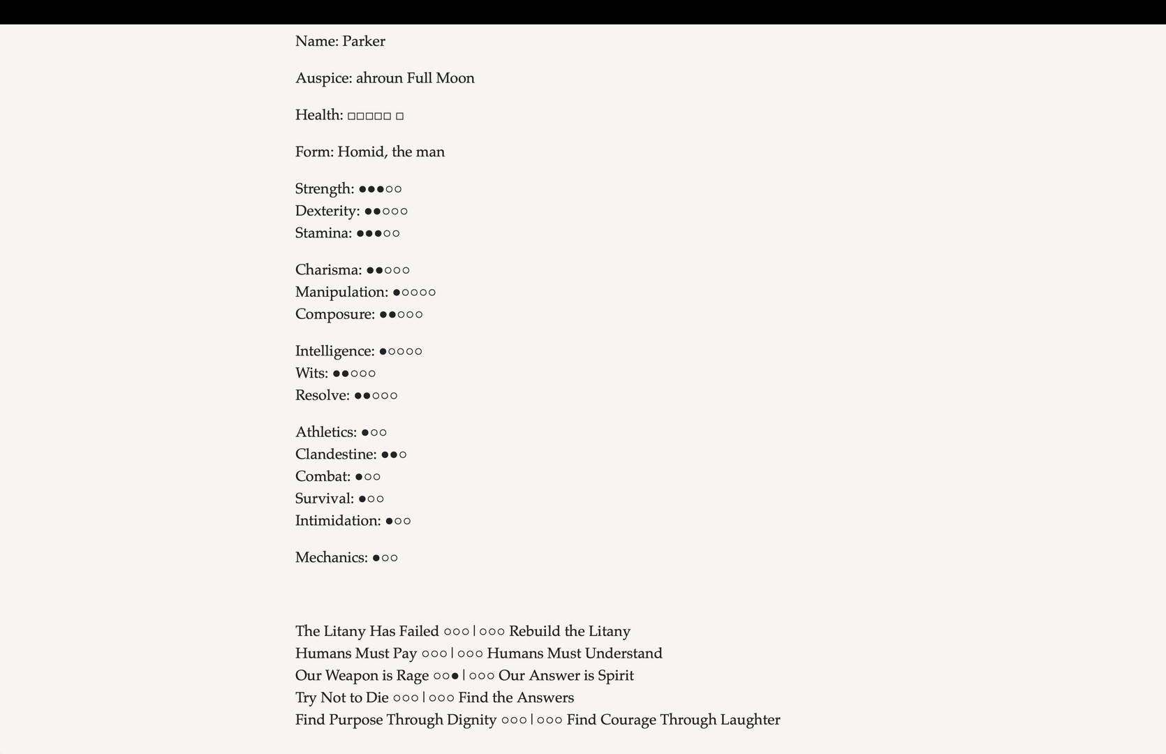 Werewolf: The Apocalypse — The Book of Hungry Names on Steam