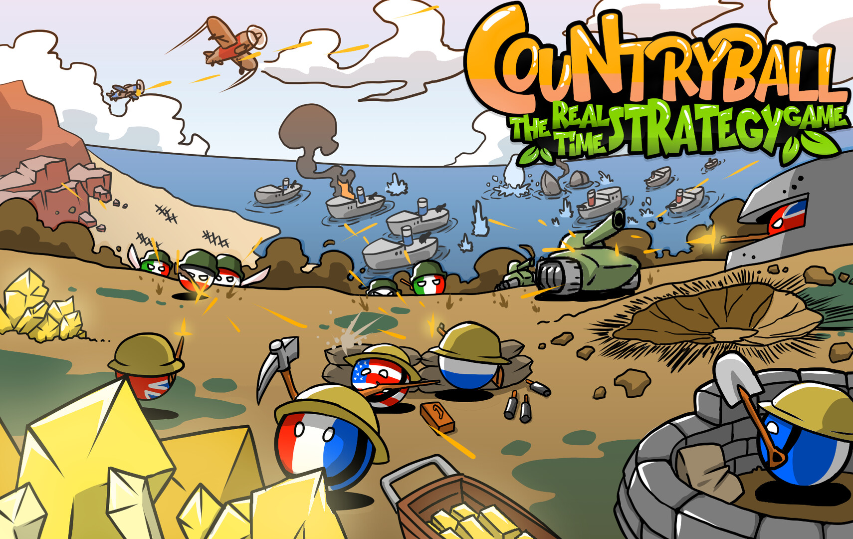 Countryball The Real Time Strategy Game di Steam