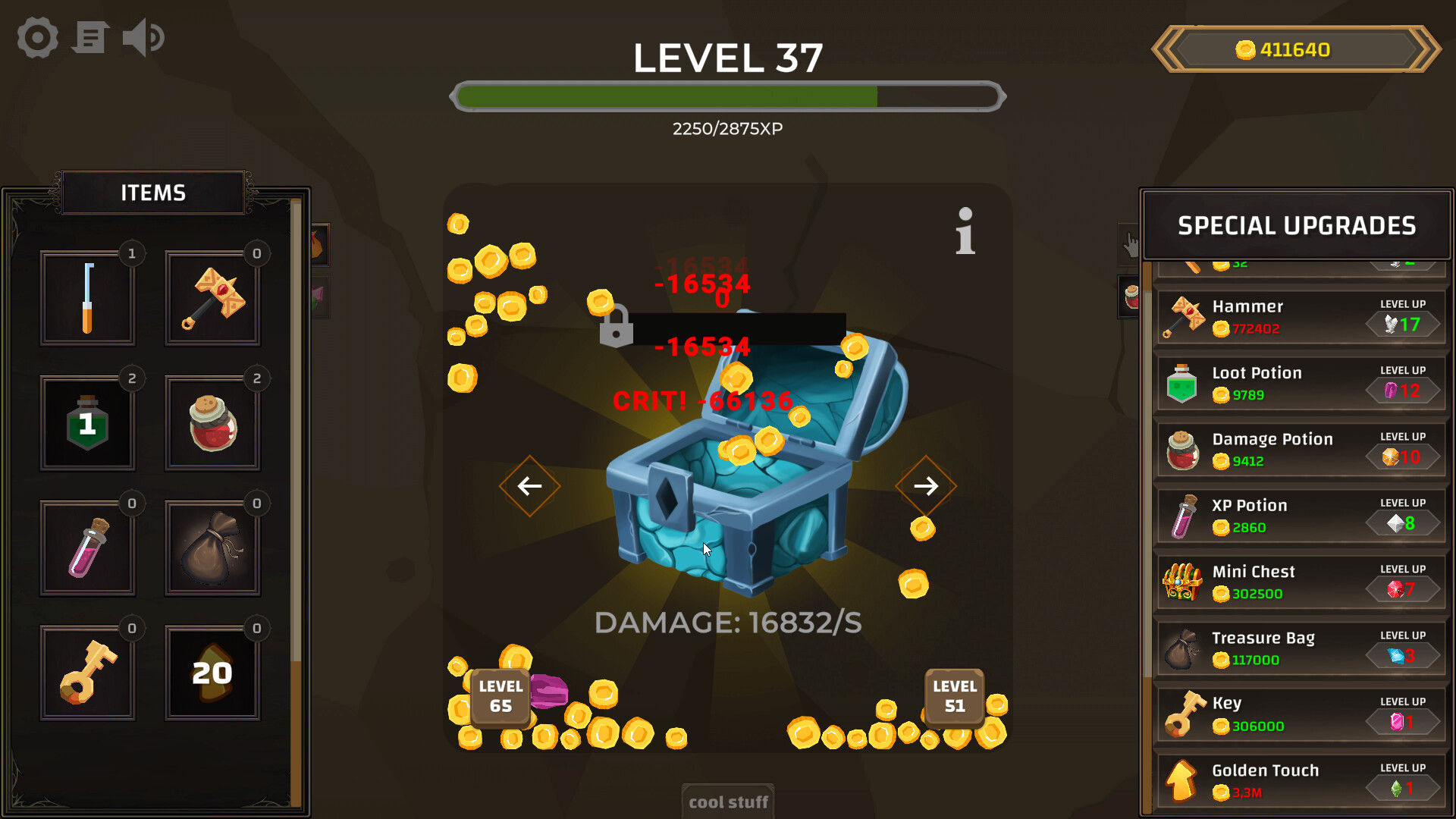 Steam의 Treasure Chest Clicker