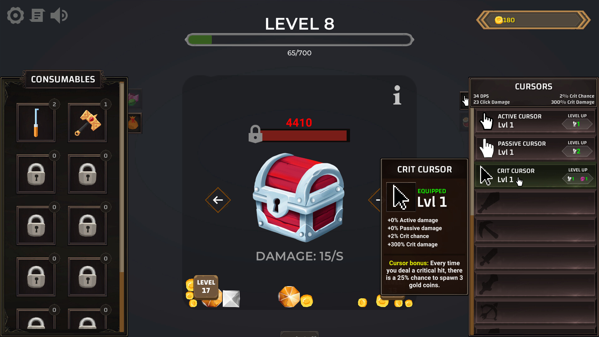 Steam：Treasure Chest Clicker