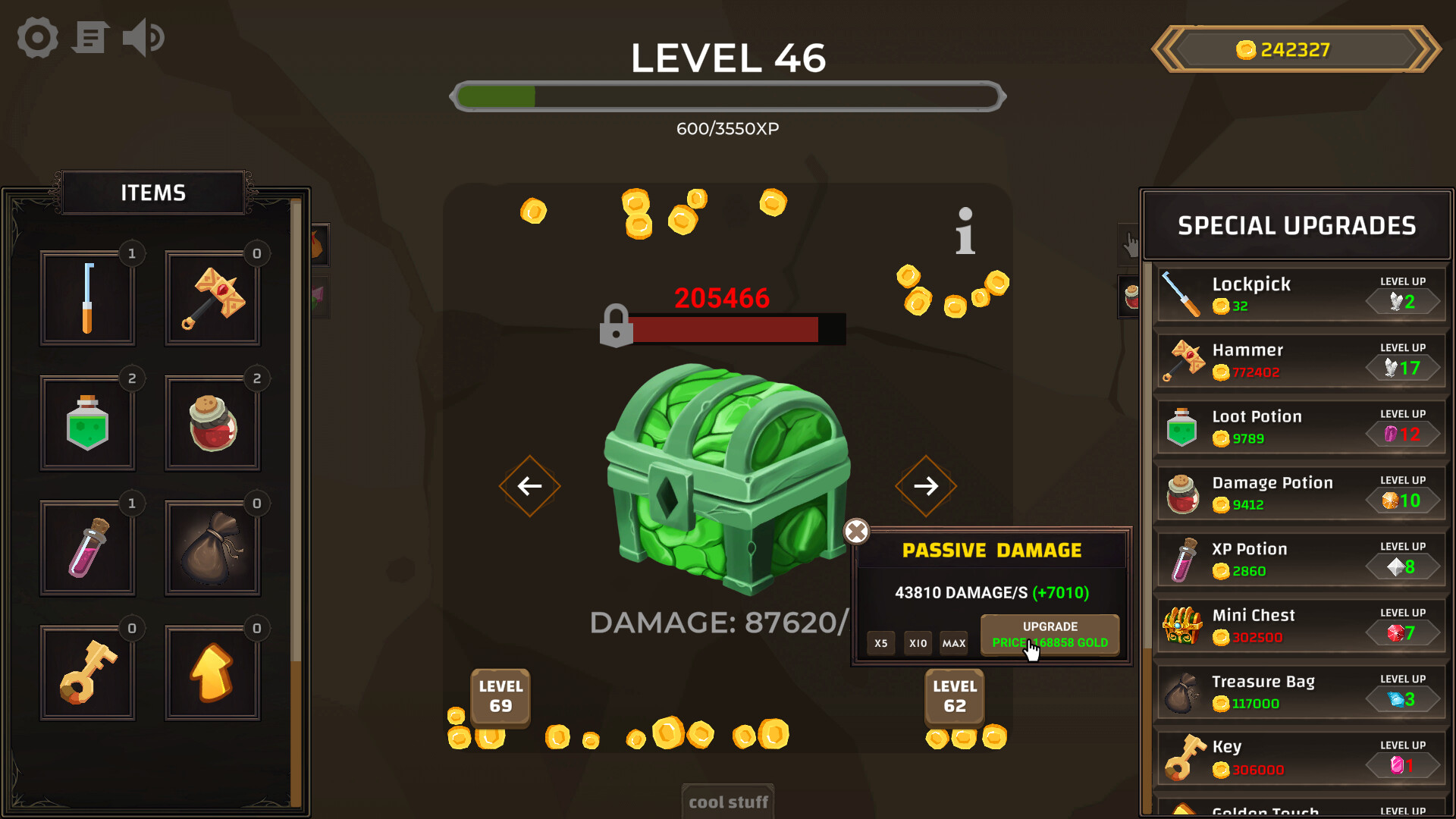 Steam의 Treasure Chest Clicker