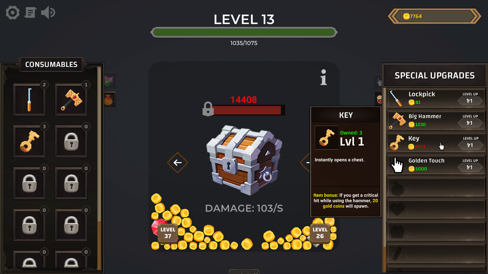 Steam：Treasure Chest Clicker