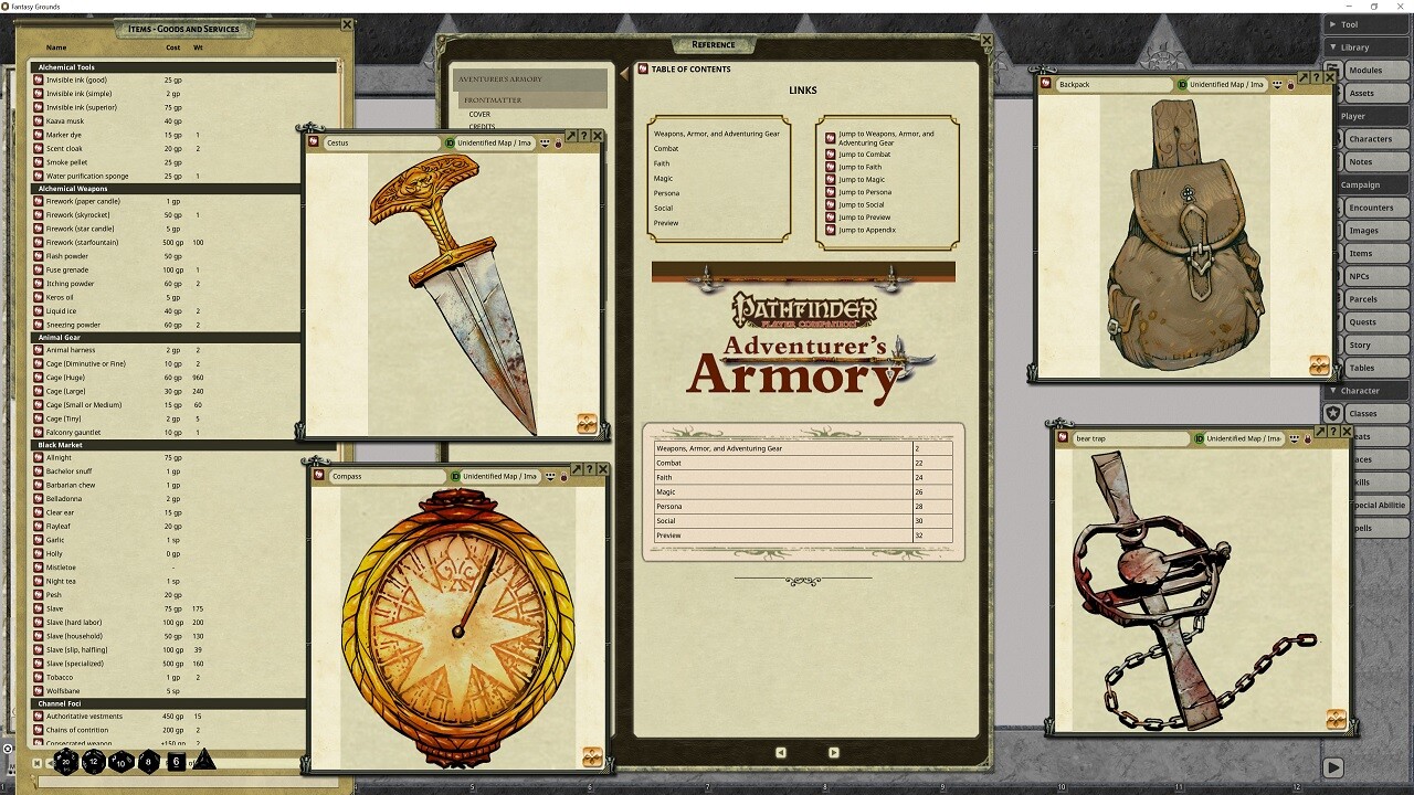 Fantasy Grounds Pathfinder Rpg Pathfinder Player Companion
