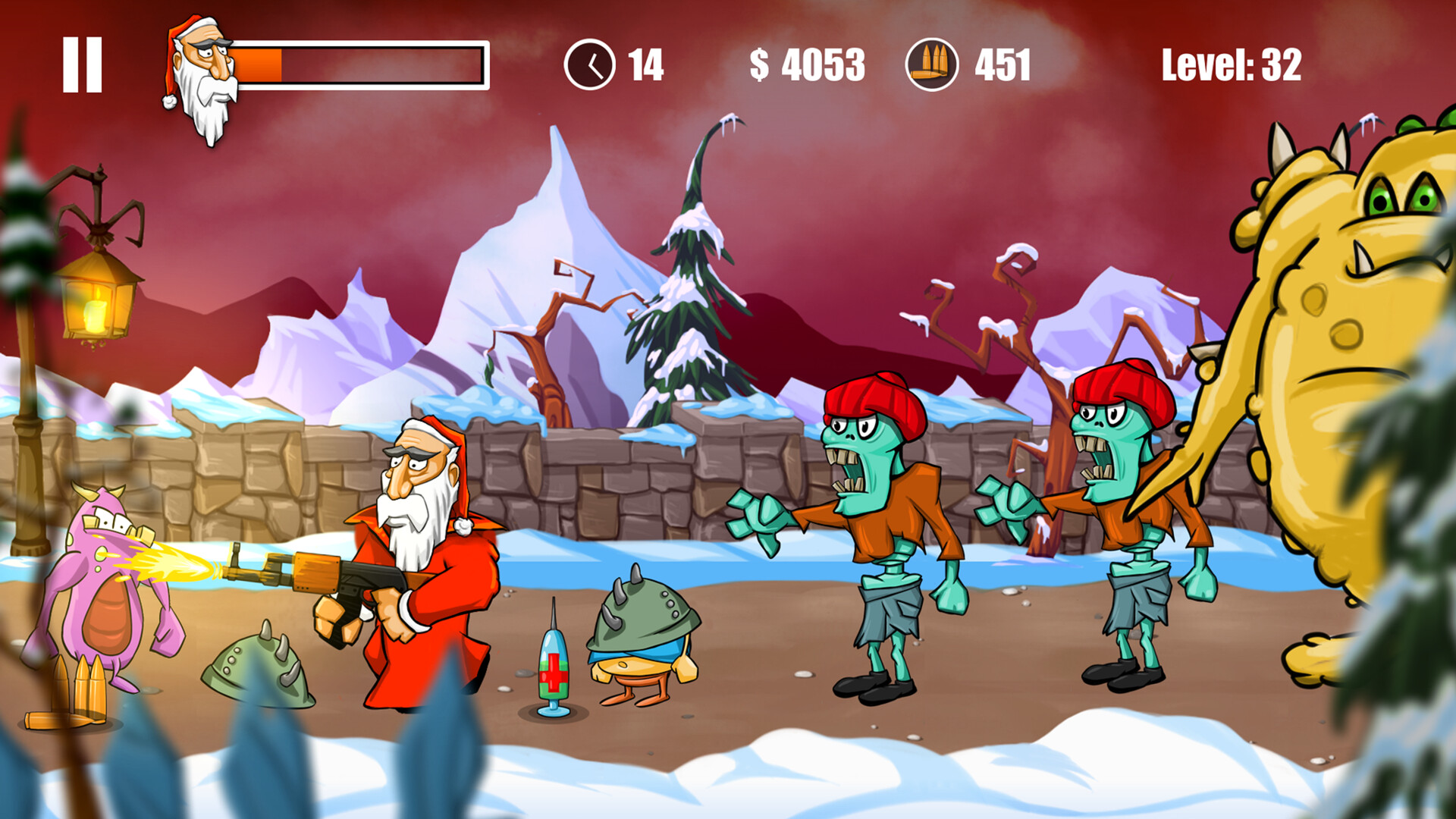 Santa's Monster Shootout - Keymailer
