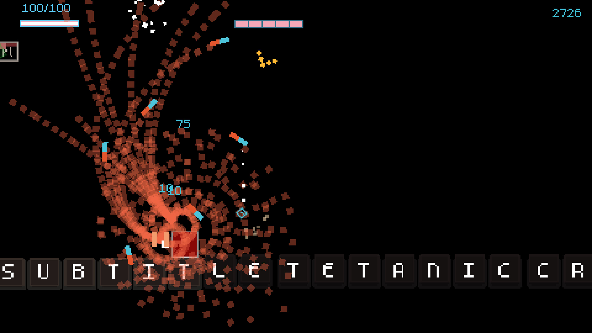 Typing Bullets on Steam