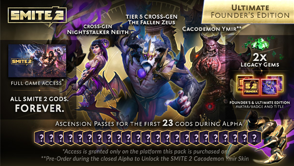 Pre-purchase SMITE 2 on Steam