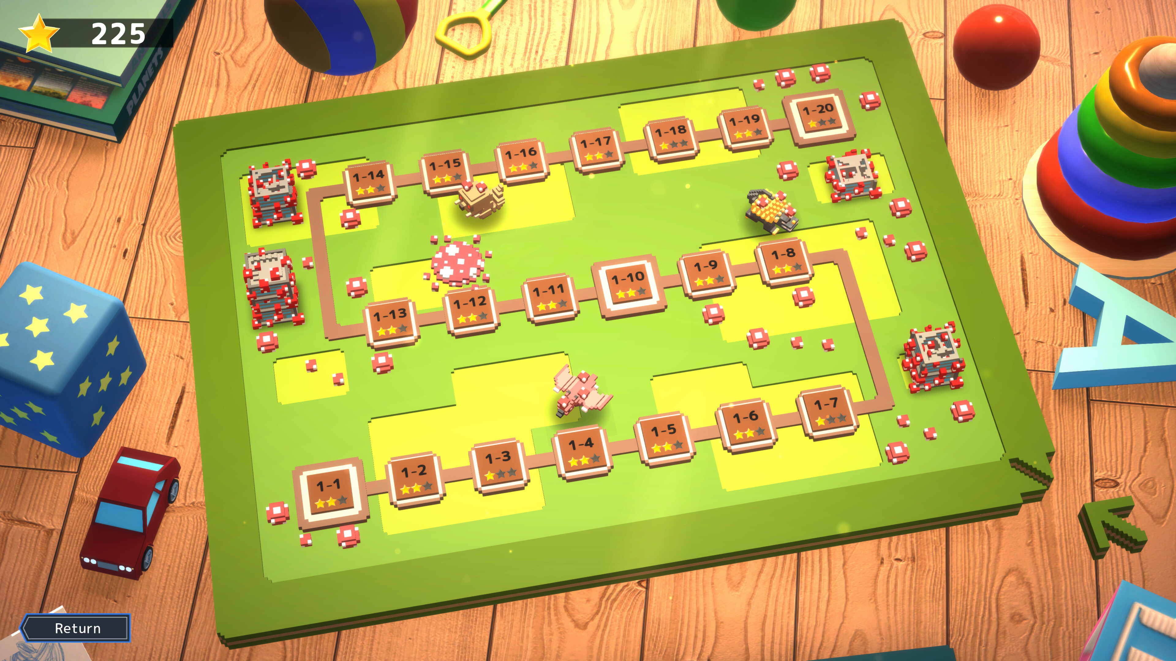 TOHO Games ha annunciato il gioco strategico a turni Godzilla Voxel ...