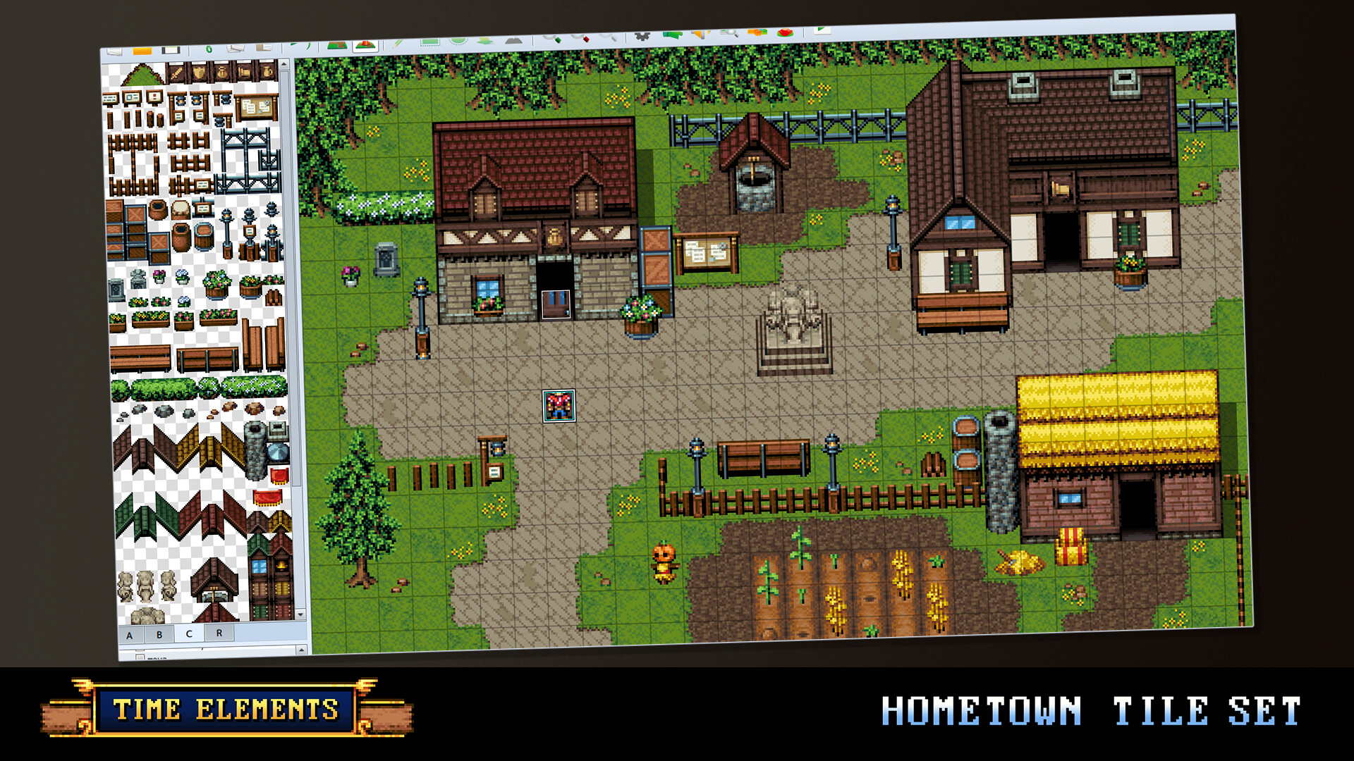 Rpg Maker Mv Time Elements Hometown Tileset On Steam